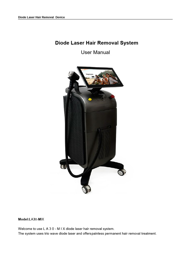 User Manual Diode Laser-TST Susan | PDF | Parameter (Computer Programming) | Laser