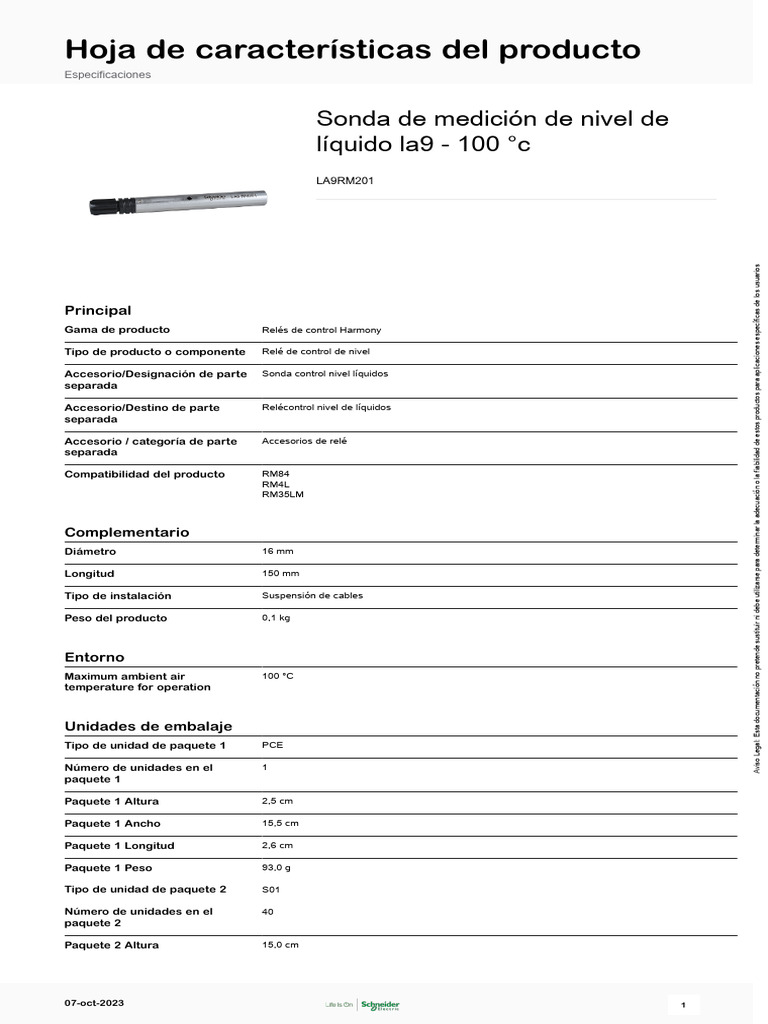 Harmony Relés de Control - LA9RM201 | PDF