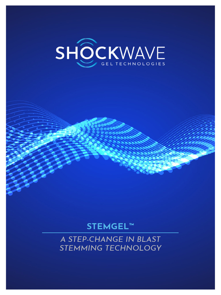 STEMGEL Data Sheet V1 6.5.2021 | PDF | Explosion | Shock Wave