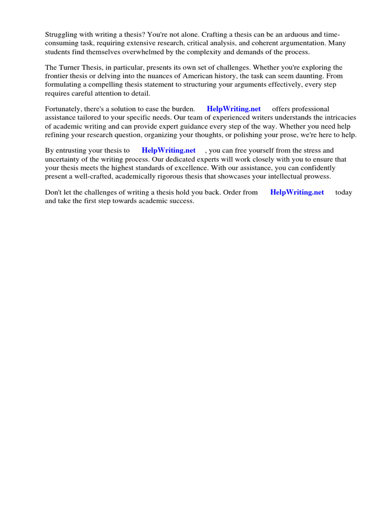 Turner Thesis Full Text | PDF