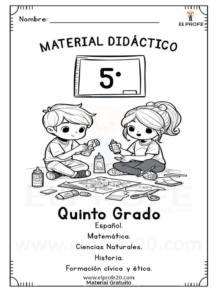 Cuadernillo Material Didactico Quinto Grado | PDF | Hernán Cortés ...