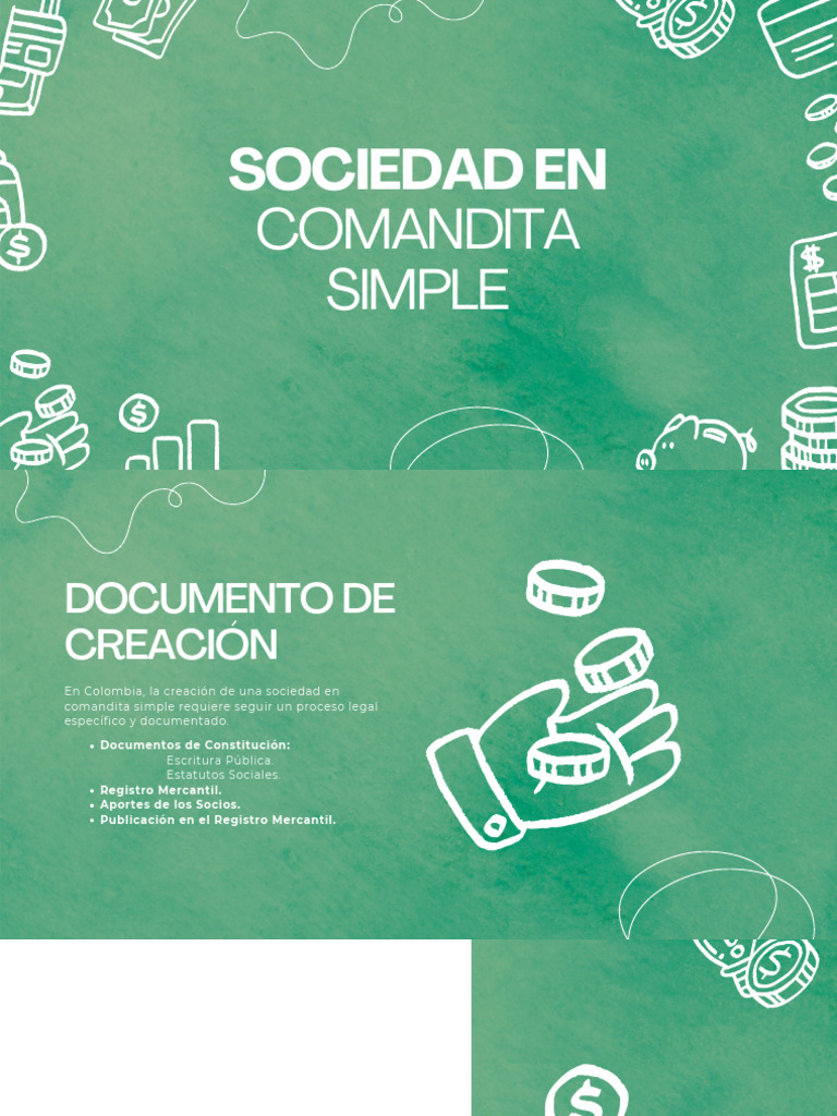 SOCIEDAD EN COMANDITA SIMPLE | PDF | Sociedad de responsabilidad limitada | Business