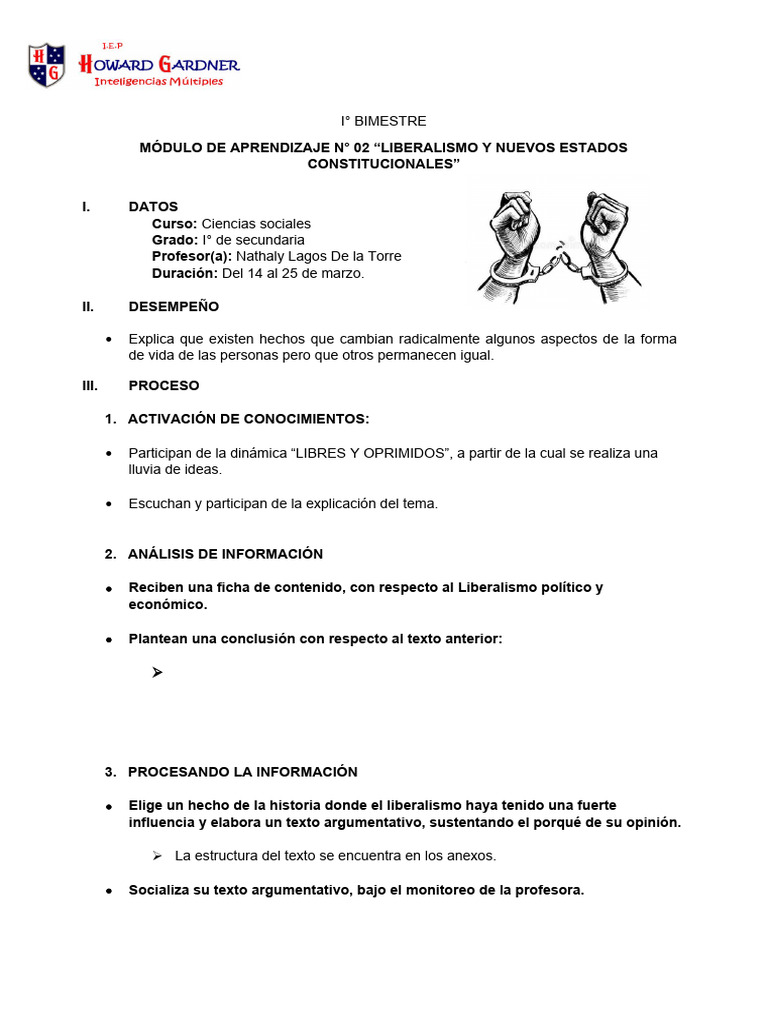Módulo 2 Ccss Iv Sec I Bim Pdf Comunicación Humana Ciencia Cognitiva