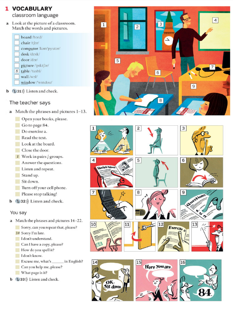 Remontowa Elementary Classroom Language | PDF