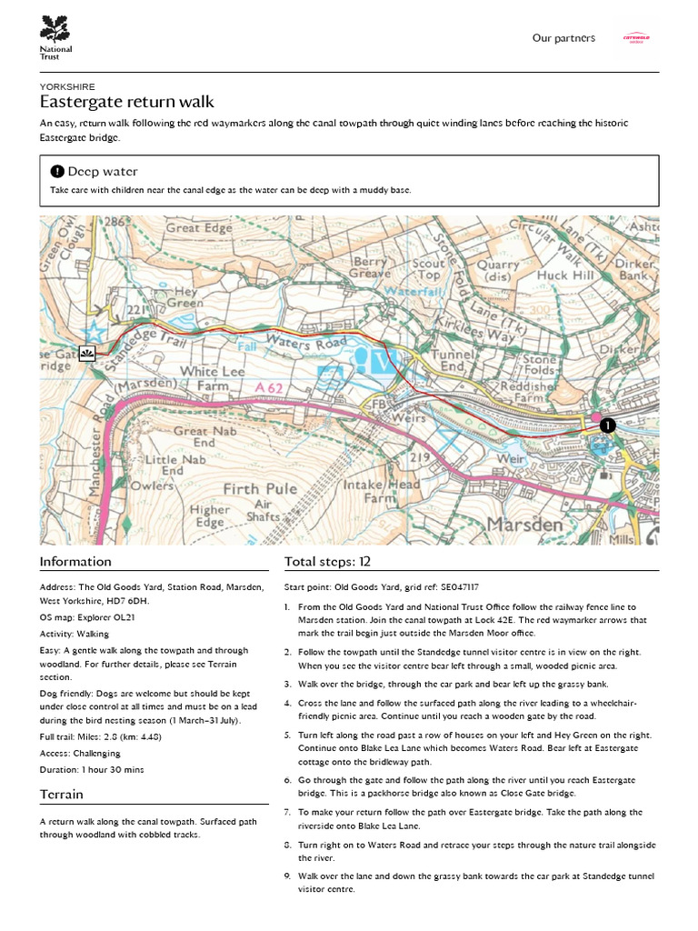 Easter Gate Return Walk Walking | PDF | Trail | Transport Infrastructure