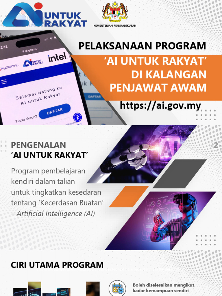 Slide AI Untuk Rakyat v2 | PDF