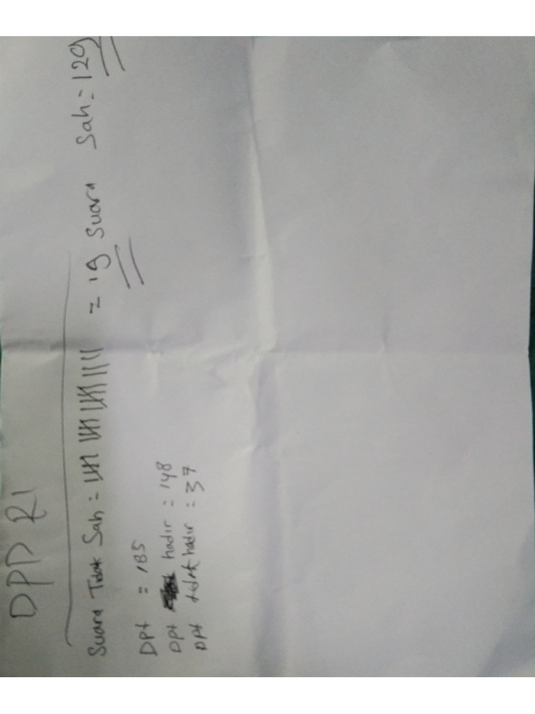 C Hasil Plano DPD RI | PDF