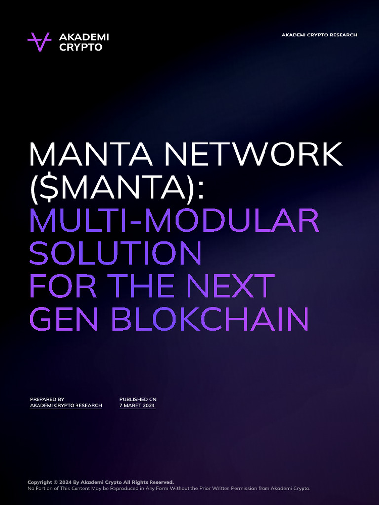 Manta Network ($manta) | PDF