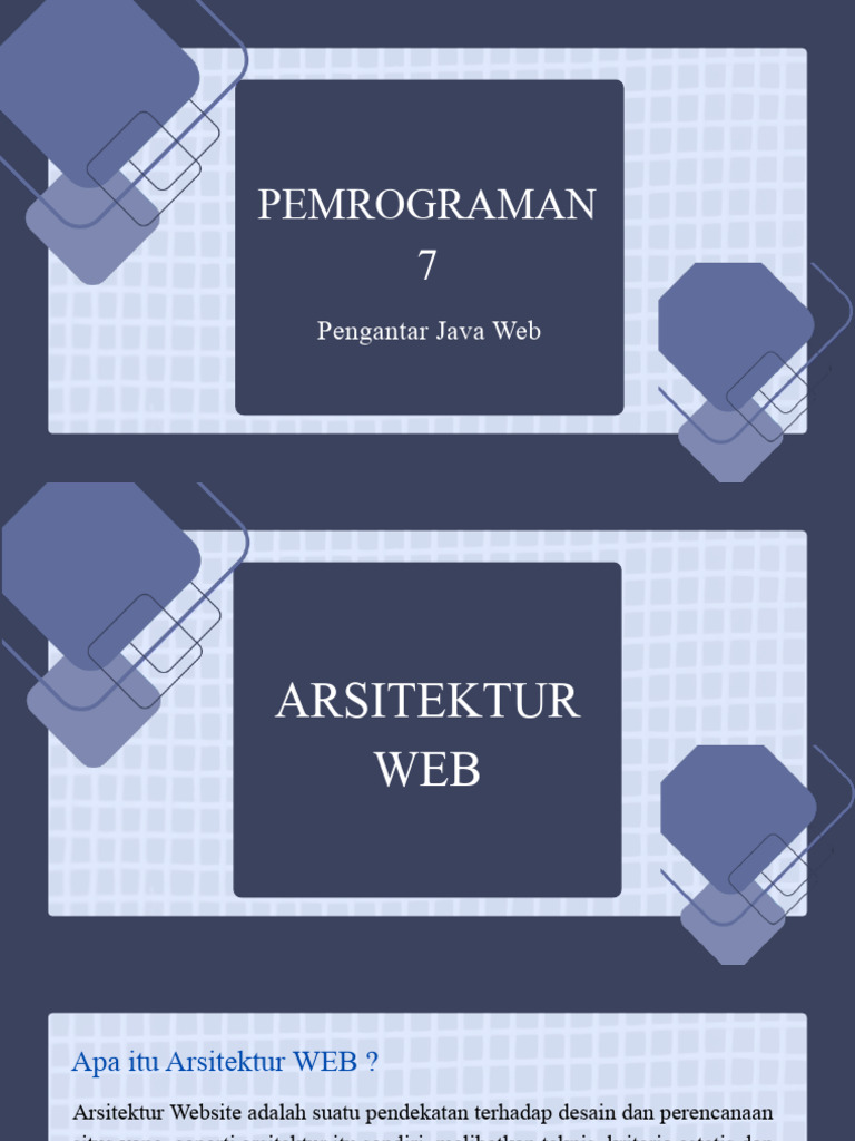 Arsitektur Web | PDF | Komputer | Teknologi & Rekayasa