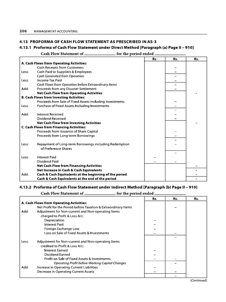 Cash Flow Statement | PDF