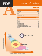 Comprehensive Insert Grade Chart | PDF | Metals | Economic Sectors