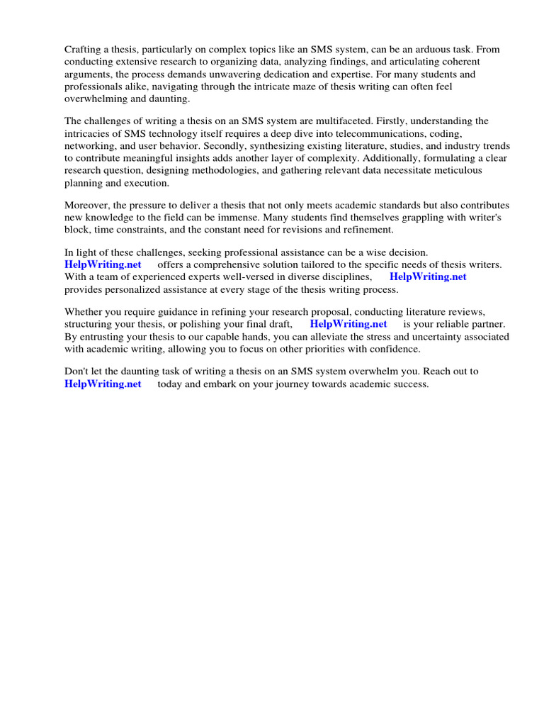 Sms System Thesis | PDF | Computer Network | Databases