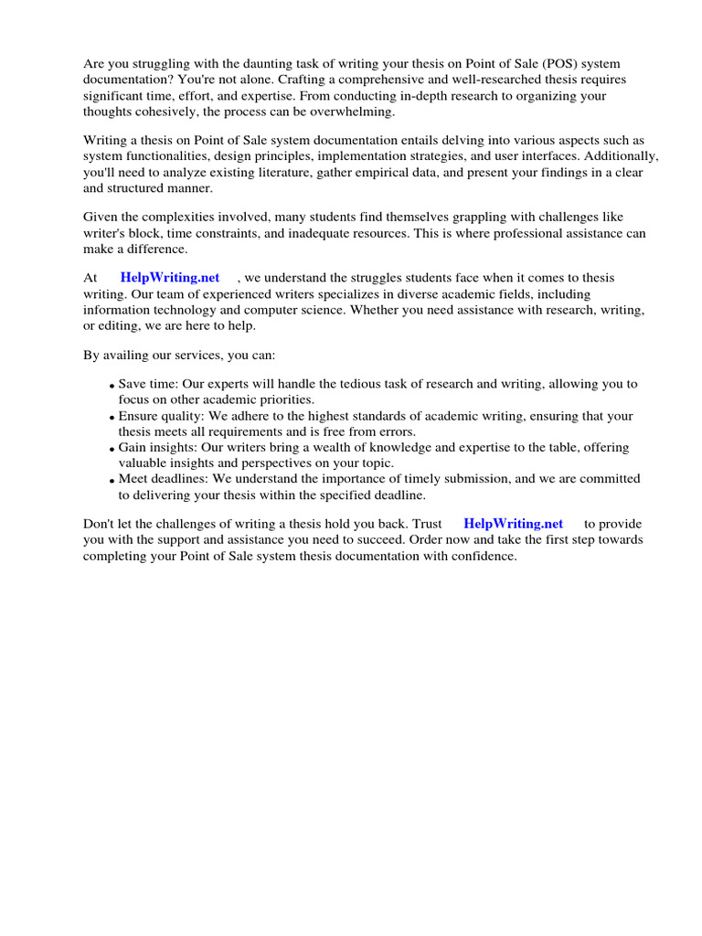 Point of Sale System Thesis Documentation PDF | Download Free PDF ... Point of Sale System Thesis Documentation PDF | Download Free PDF ...