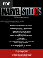 MCU Watch Order 2025 | PDF