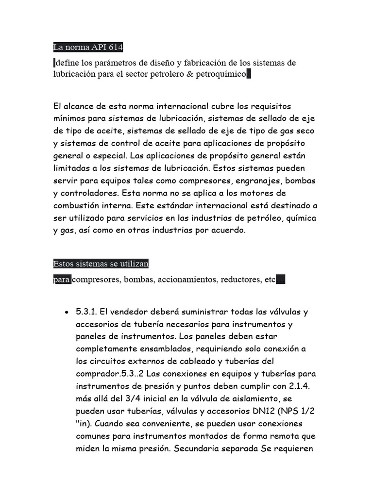 API-614 | PDF | Presión | Lubricante