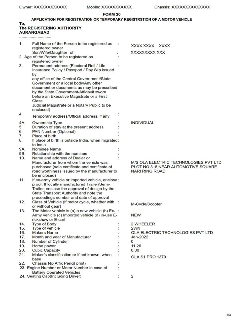 Sign Format (Demo Form) | PDF
