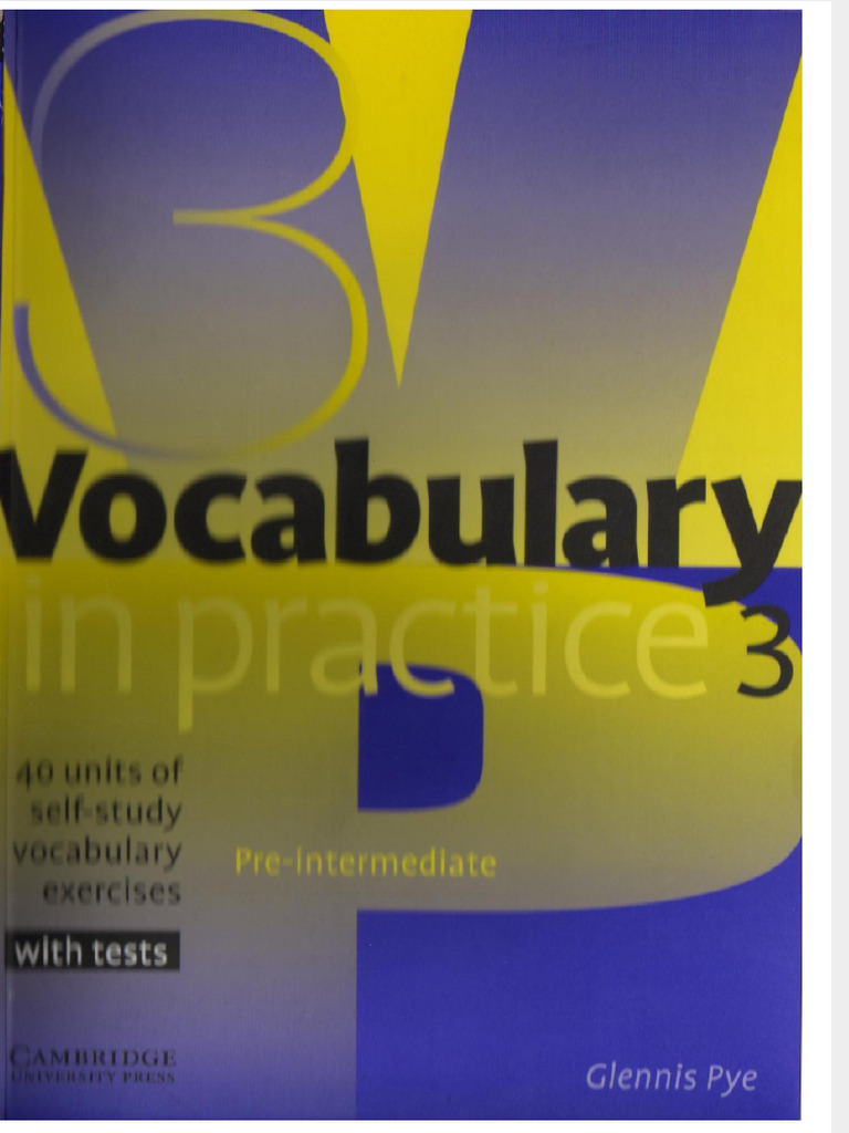 Dokumen - Tips Vocabulary in Practice 3 Pre Intermediate | PDF ...