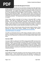 CASQA Guidance SE-2 Sediment Basin | PDF | Drainage Basin | Spillway