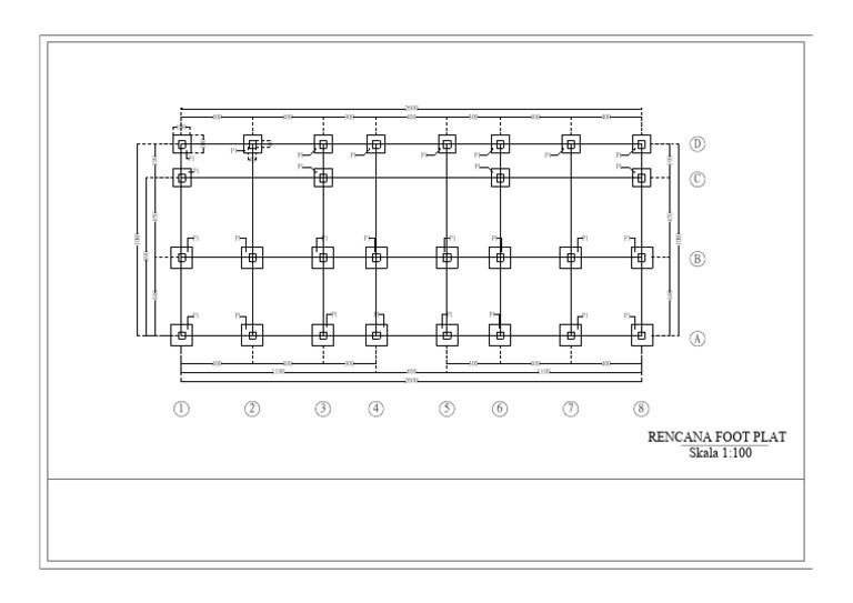 10 Rencana Foot Plat | PDF