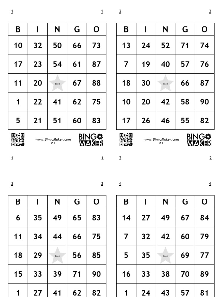 Bingos 1 | PDF