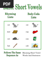 CCVC Word List Worksheet | PDF | Foreign Language Studies