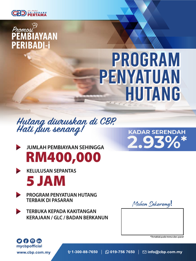 Al Yaseer Program Penyatuan Hutang | PDF