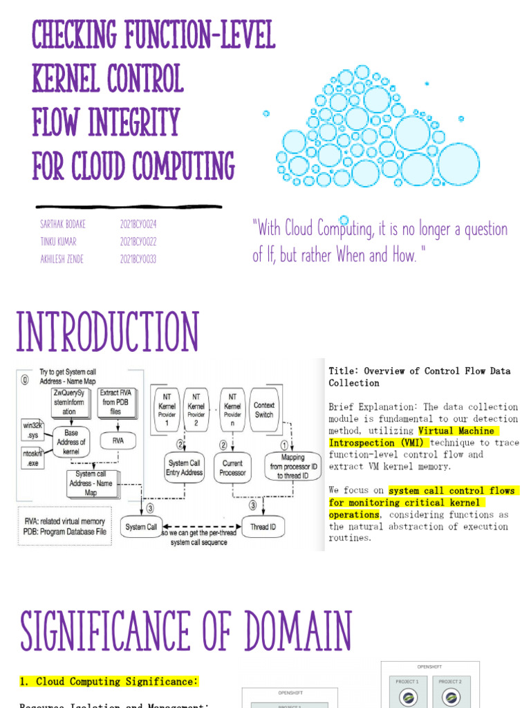 Checking Function-Level Kernel Control Flow Integrity For Cloud | PDF ...