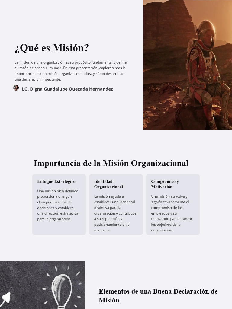 Que Es Mision | PDF | Business
