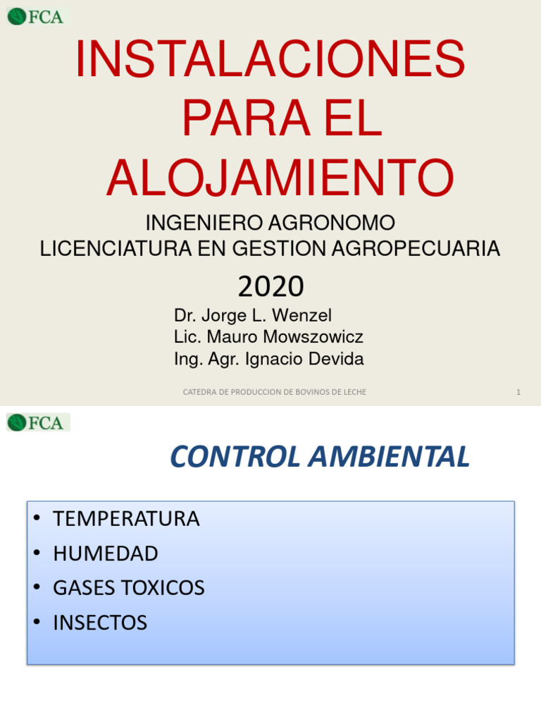 Curso 2020 T.iii Instalaciones 5b Control Ambiental | PDF