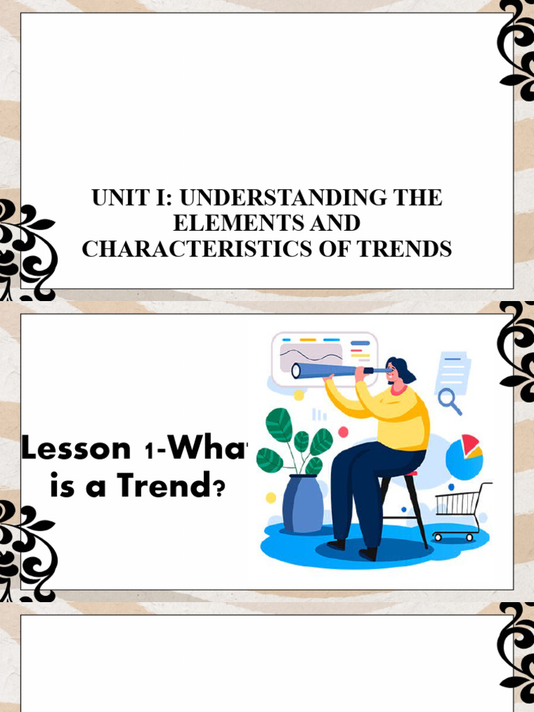 Trends-Lesson 1 - What Is A Trend and Lesson 2 - What Is Trendspotting ...
