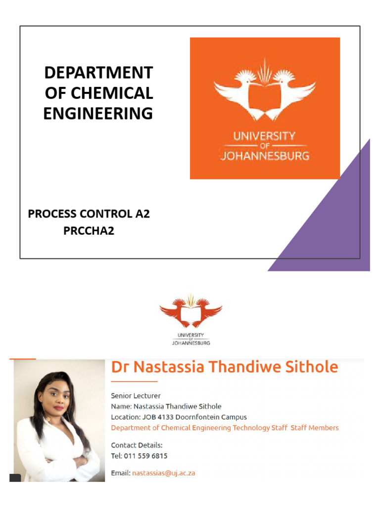 2024 Process Control | PDF | Control Theory | Instrumentation