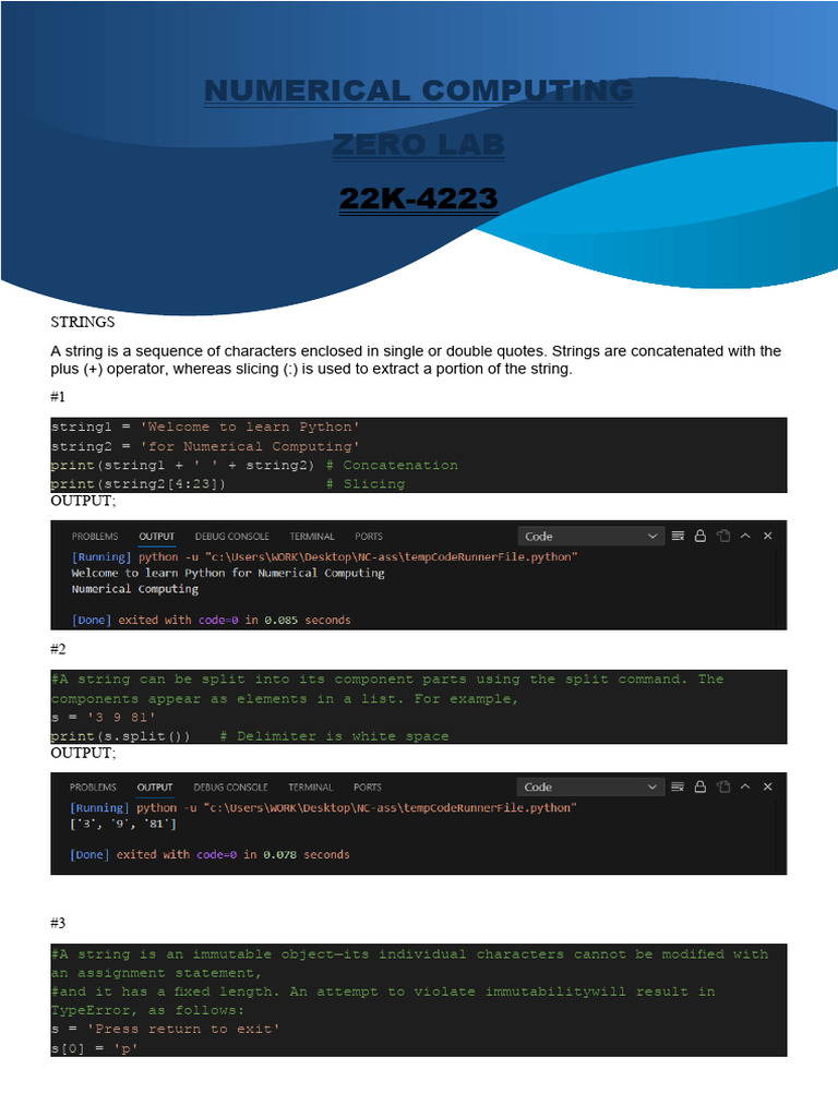 Postlab 4223 | PDF | String (Computer Science) | Theoretical Computer Science