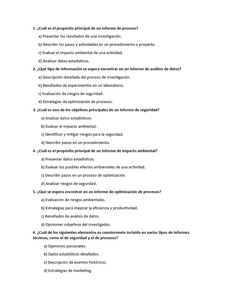 Banco de Preguntas Parte 2 | PDF | Sumario abstracto) | Lenguaje de programación