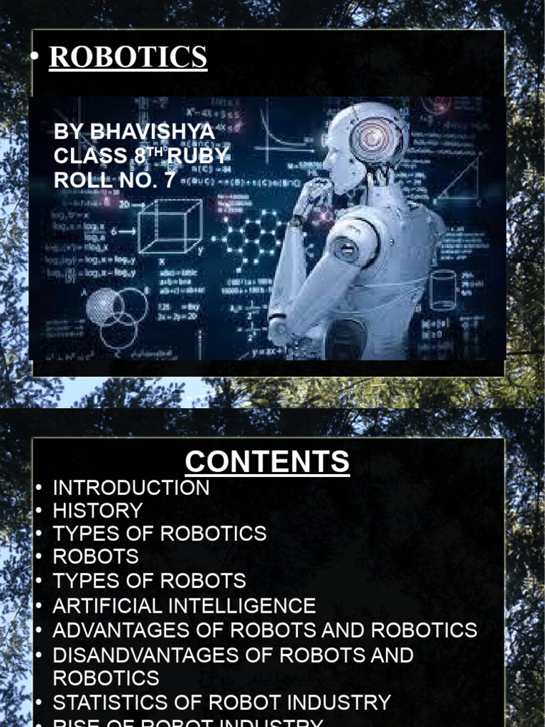 Robotics | Download Free PDF | Robot | Robotics