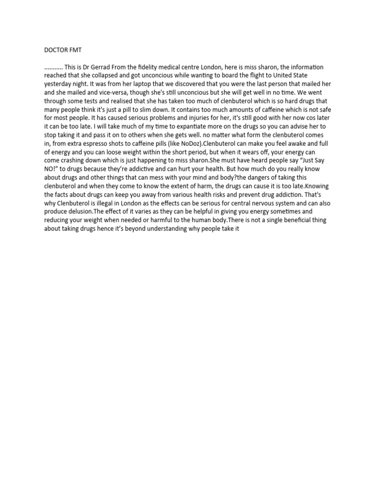 Doctor Format 1 | PDF