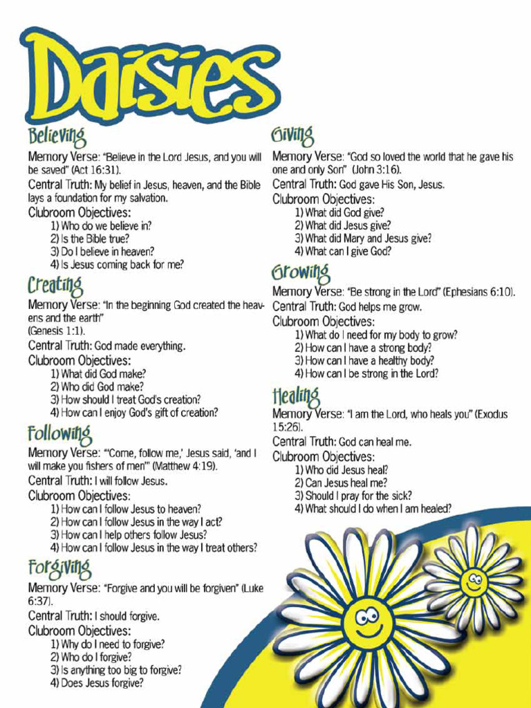 Daisies Overview | PDF
