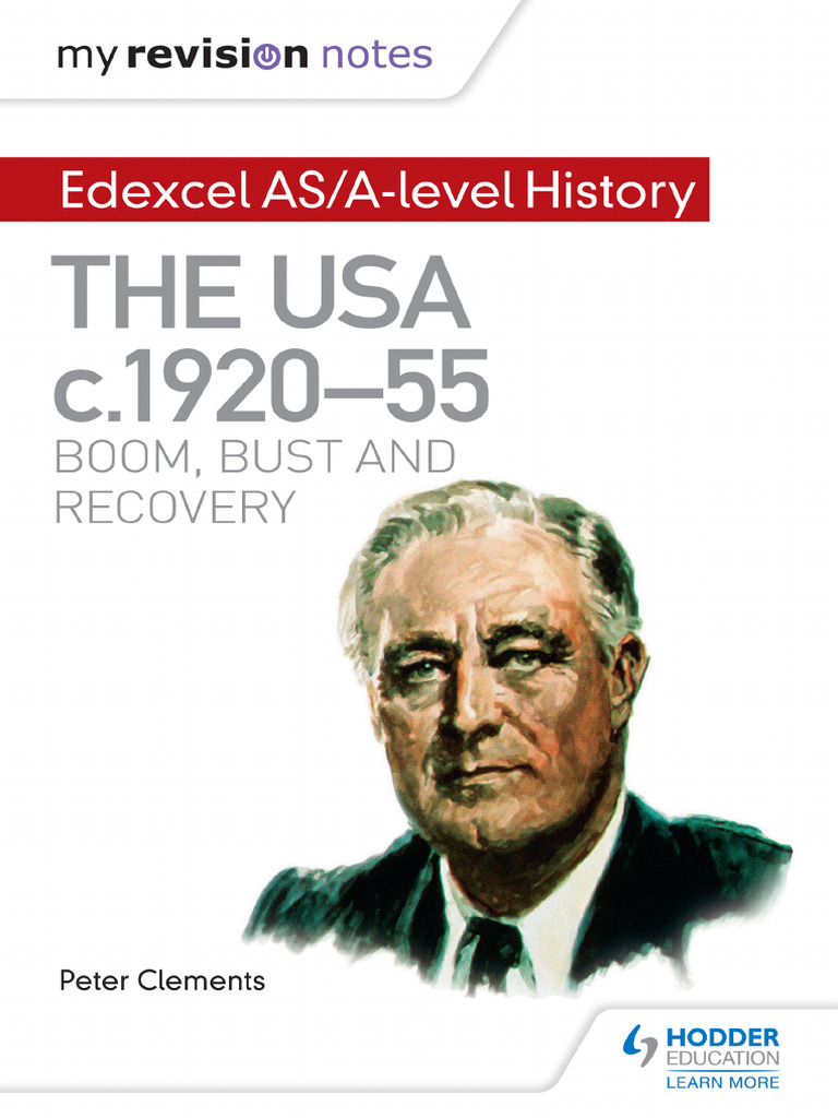My Revision Notes Edexcel As A Level History The USA c1920-55 2 | PDF ...