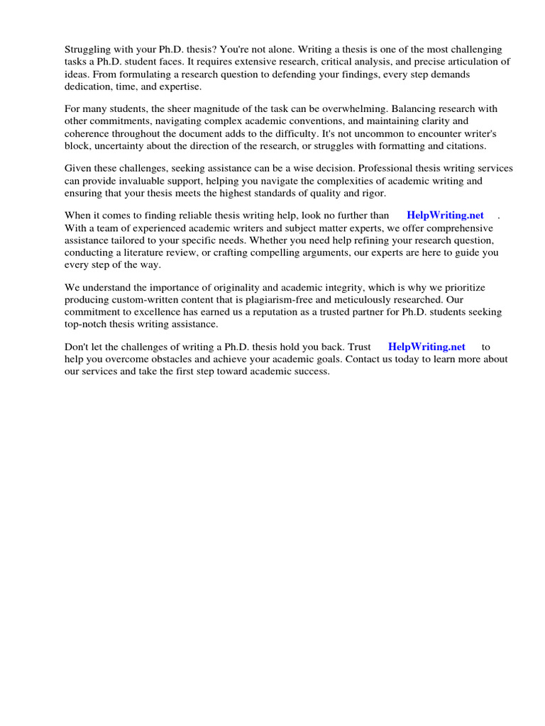 PHD Thesis Example Uk | PDF | Thesis | Agriculture