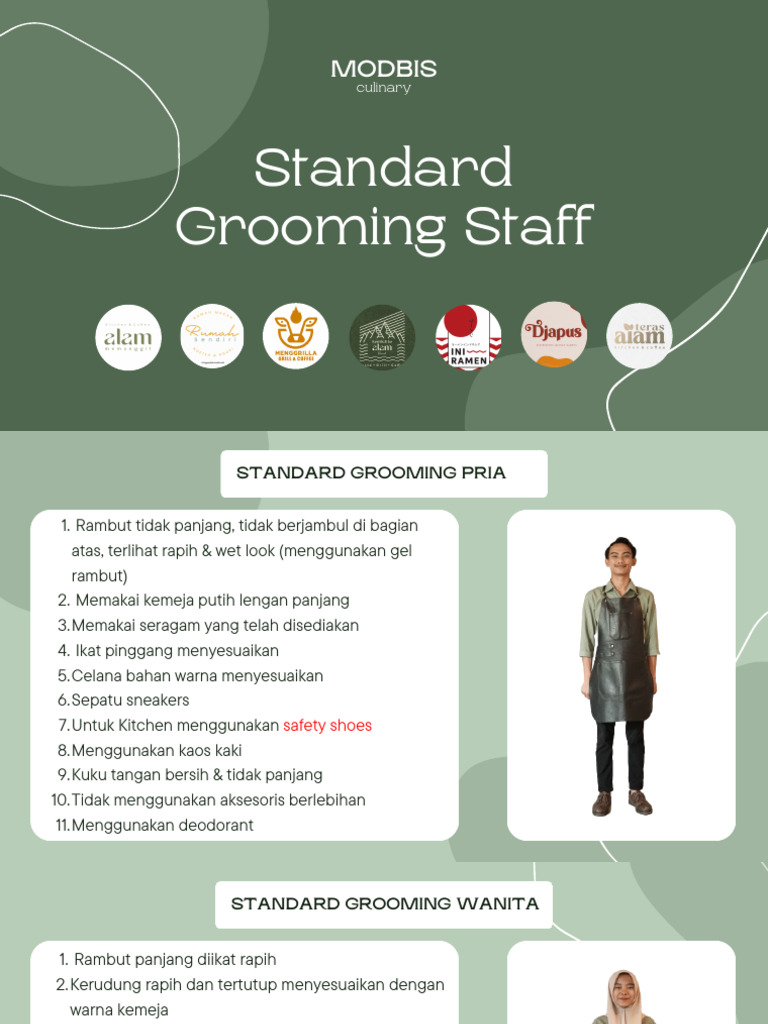 Standard Grooming Staff MODBIS | PDF
