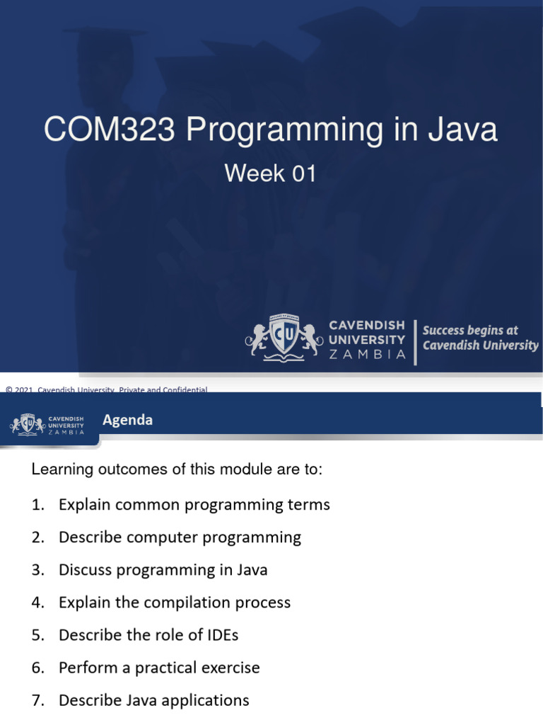 Com 323 Programming in Java Week 01 | Download Free PDF | Java Virtual ... Com 323 Programming in Java Week 01 | Download Free PDF | Java Virtual ...
