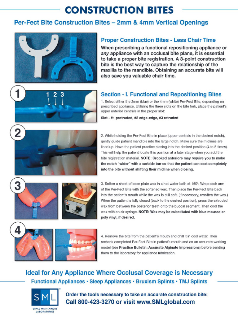 1Per-Fect Bite Instructions Smaller 0 | PDF
