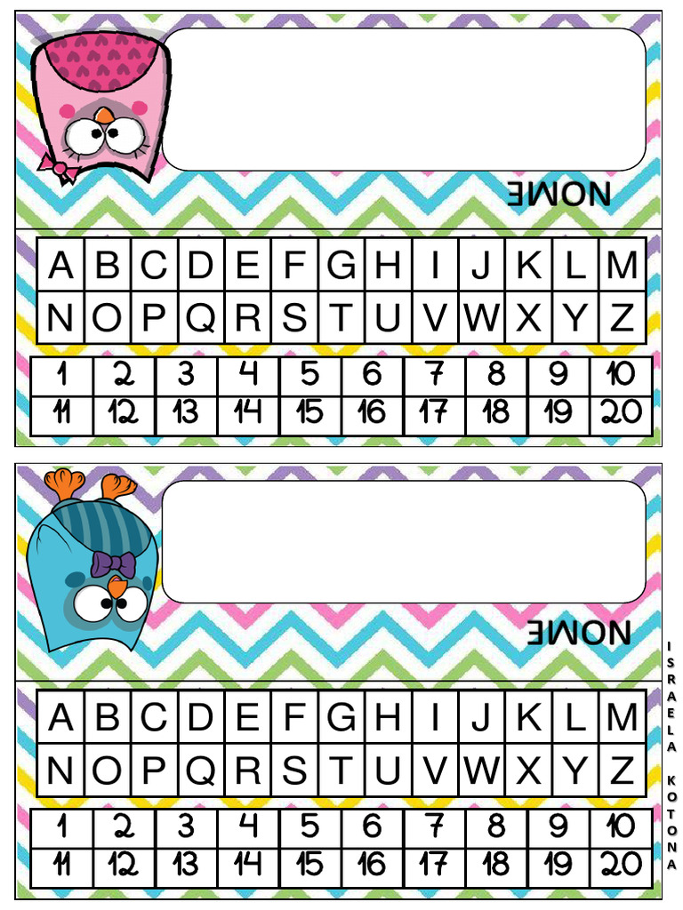 Cracha Mesa Com Numerais | PDF