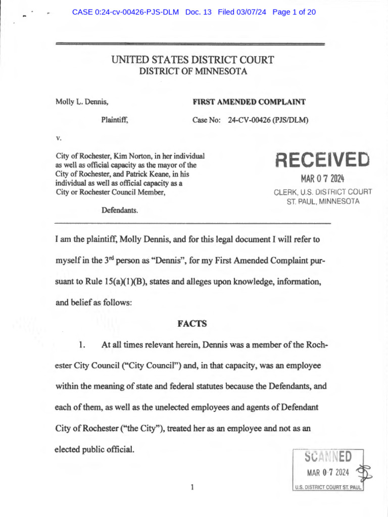 Amended Complaint | PDF