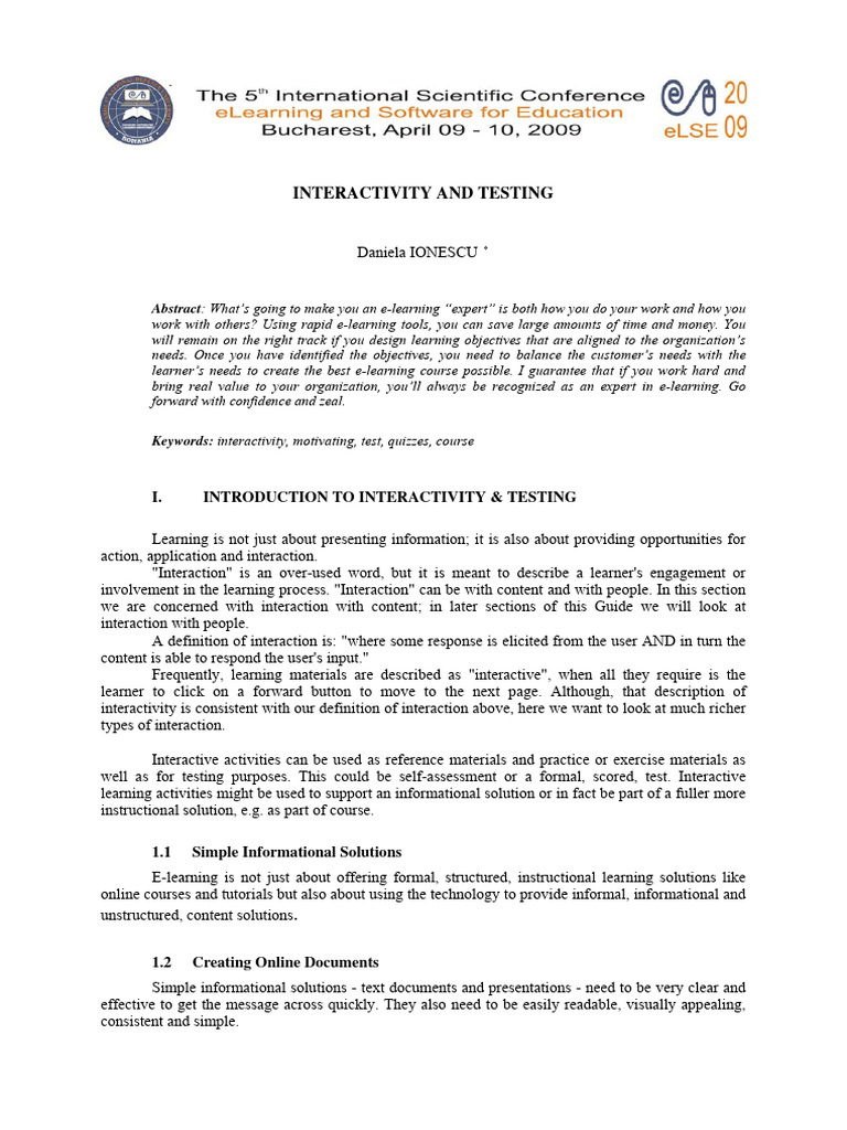 1107.1.ionescu Daniela | PDF | World Wide Web | Internet & Web