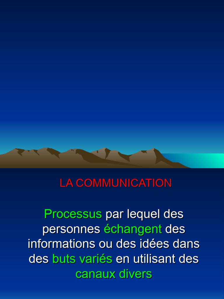 Communication 5 CIP | PDF | la communication | Informations