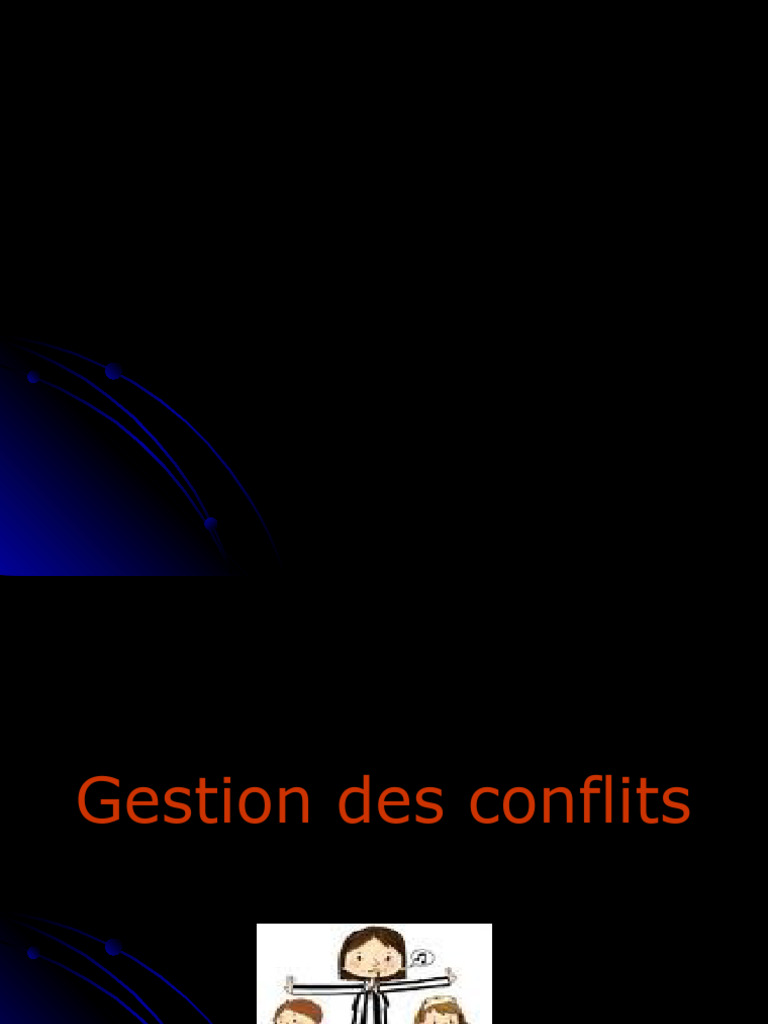 Comprendre la gestion des conflits | PDF | Résolution de conflit | la ...