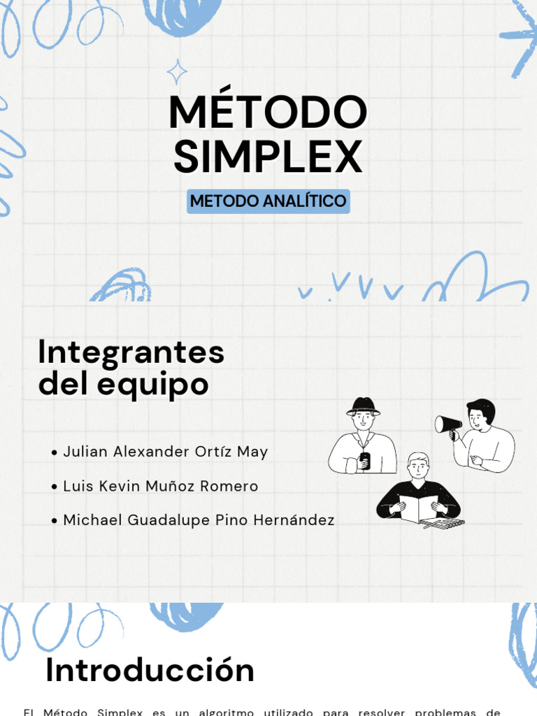Método Simplex | PDF | Programación lineal | Ciencias de la Computación