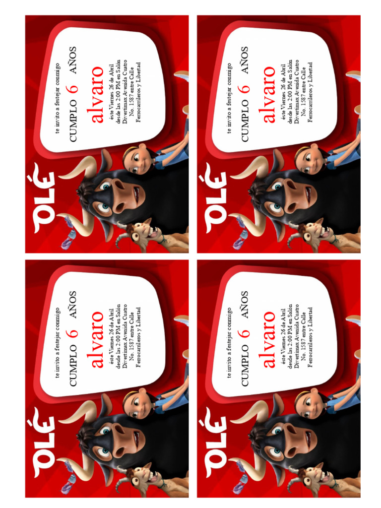 Kit Imprimible Ole | PDF