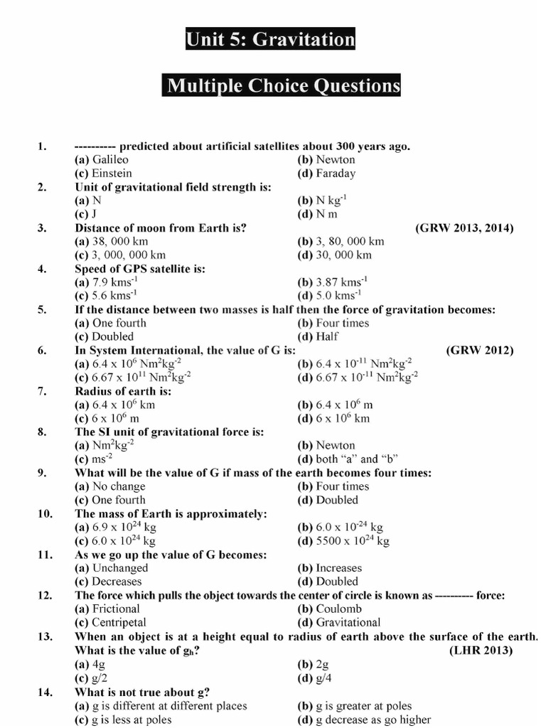 9th Phy Chap 5 Extra MCQs | PDF 9th Phy Chap 5 Extra MCQs | PDF