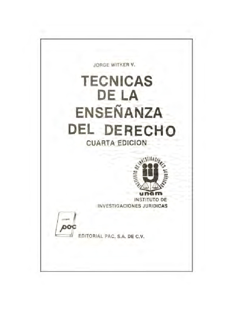 Tecnicas de La Ensenanza Del Witker | PDF
